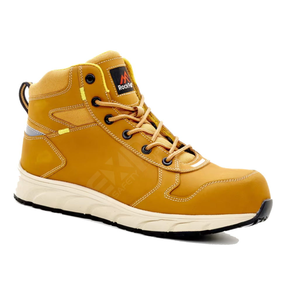 Rock Fall Sandstone Honey Non-Metalic S3/SRC Safety Boot