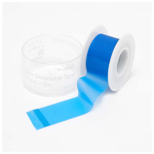 Blue Dot Blue Visually Detect Tape 2.5Cm X 5M